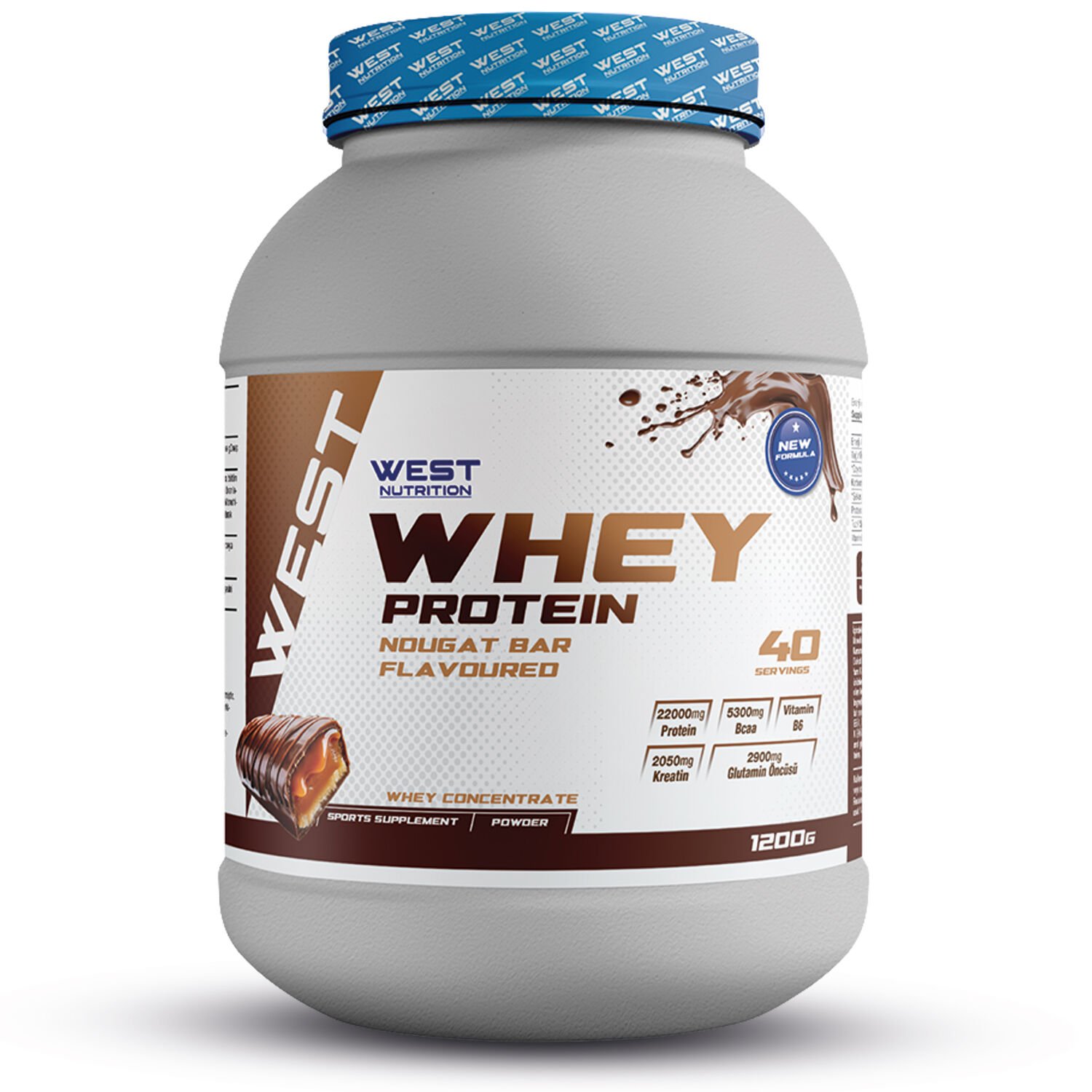 Whey Protein Tozu 1200 gram 40 Servis Fiyatı